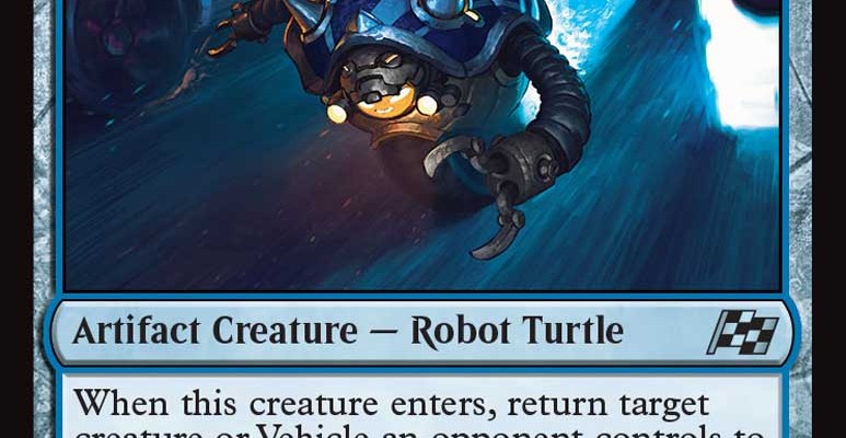 MTG Aetherdrift is about racing carts, huh? Then you’ll need this blue ...