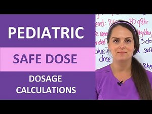 Pediatric Safe Dosage Calculation for Nursing School in 3 MINUTES EASY!