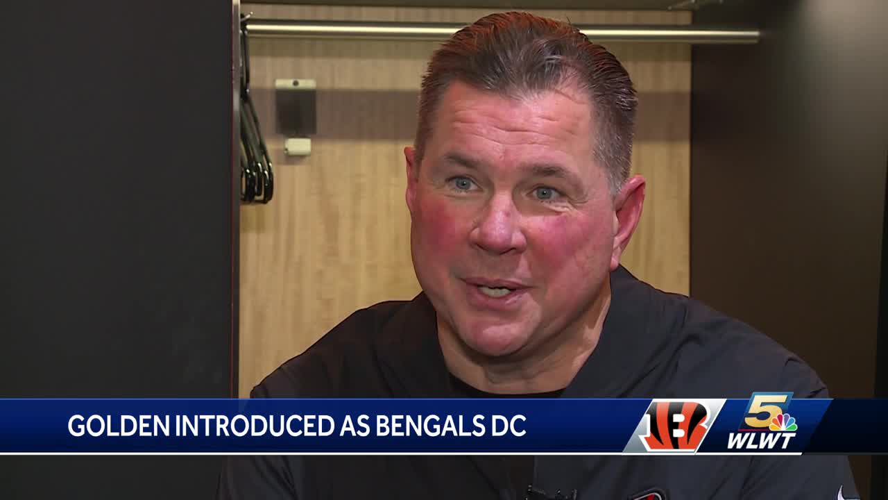 Golden officially introduced as Bengals new defensive coordinator