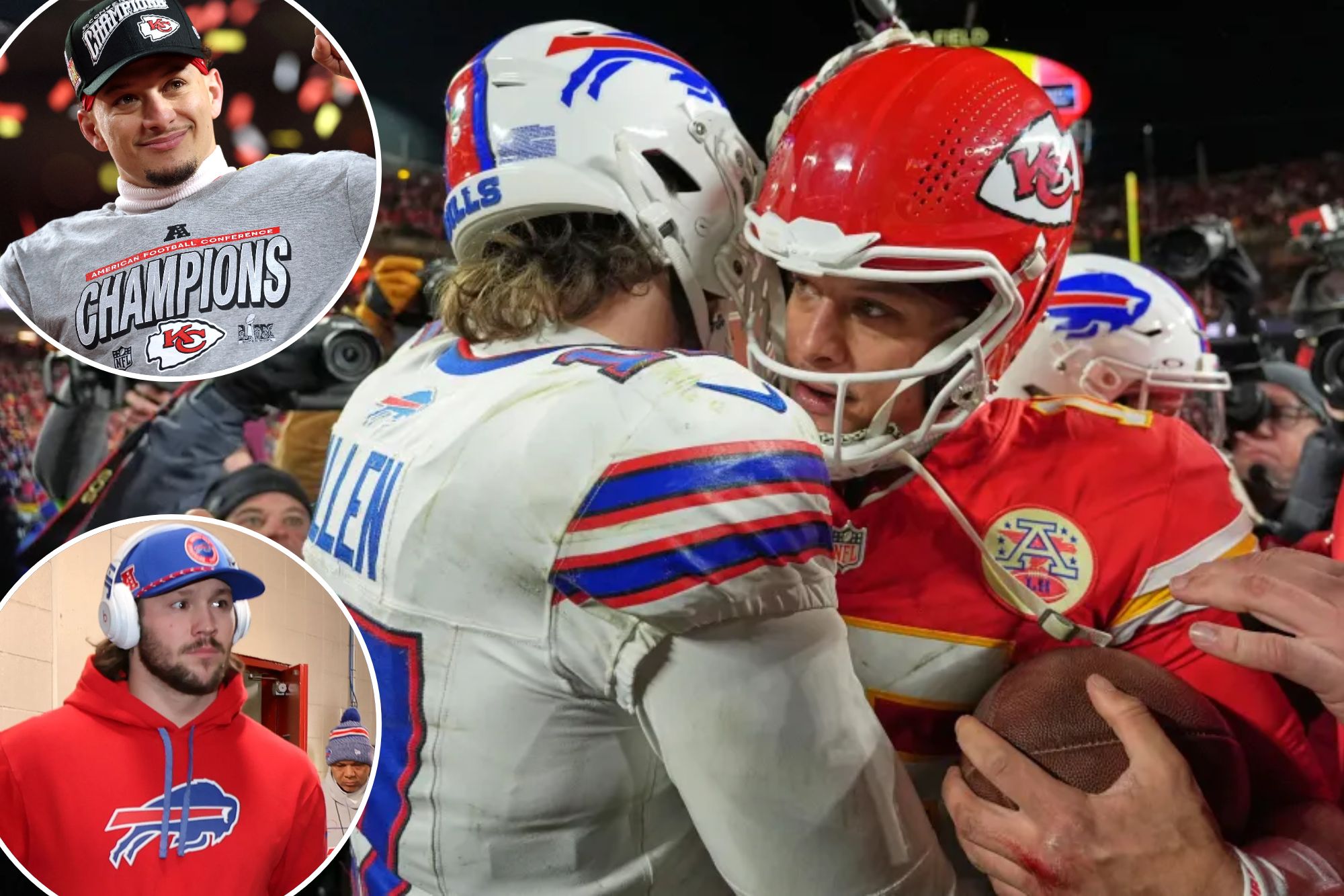 It breaks Patrick Mahomes’ heart to keep beating Josh Allen in playoffs ...