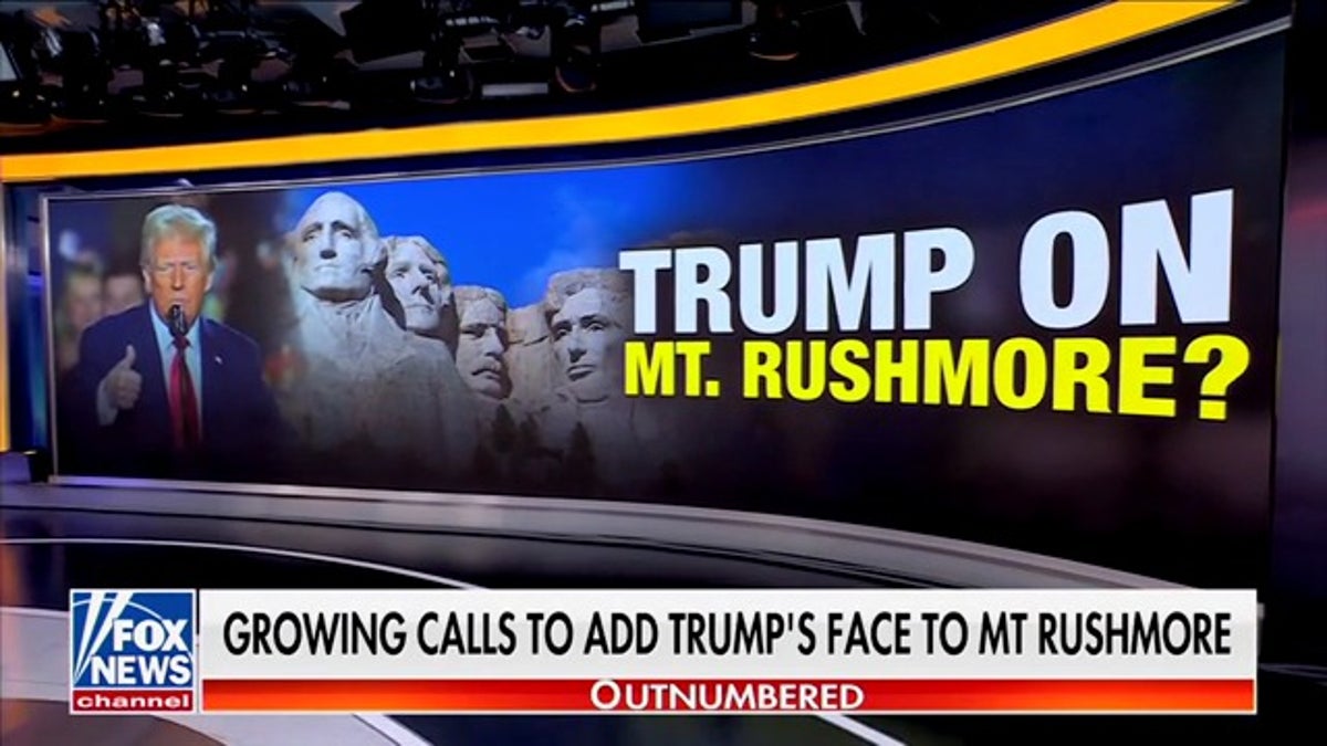 Fox News is now pushing for Trump to be added to Mt. Rushmore: ‘There's ...