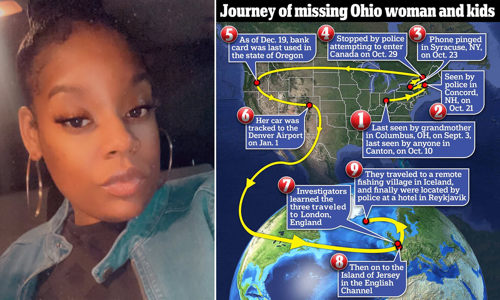 Insane 11,000 mile journey Ohio mom took missing daughters on