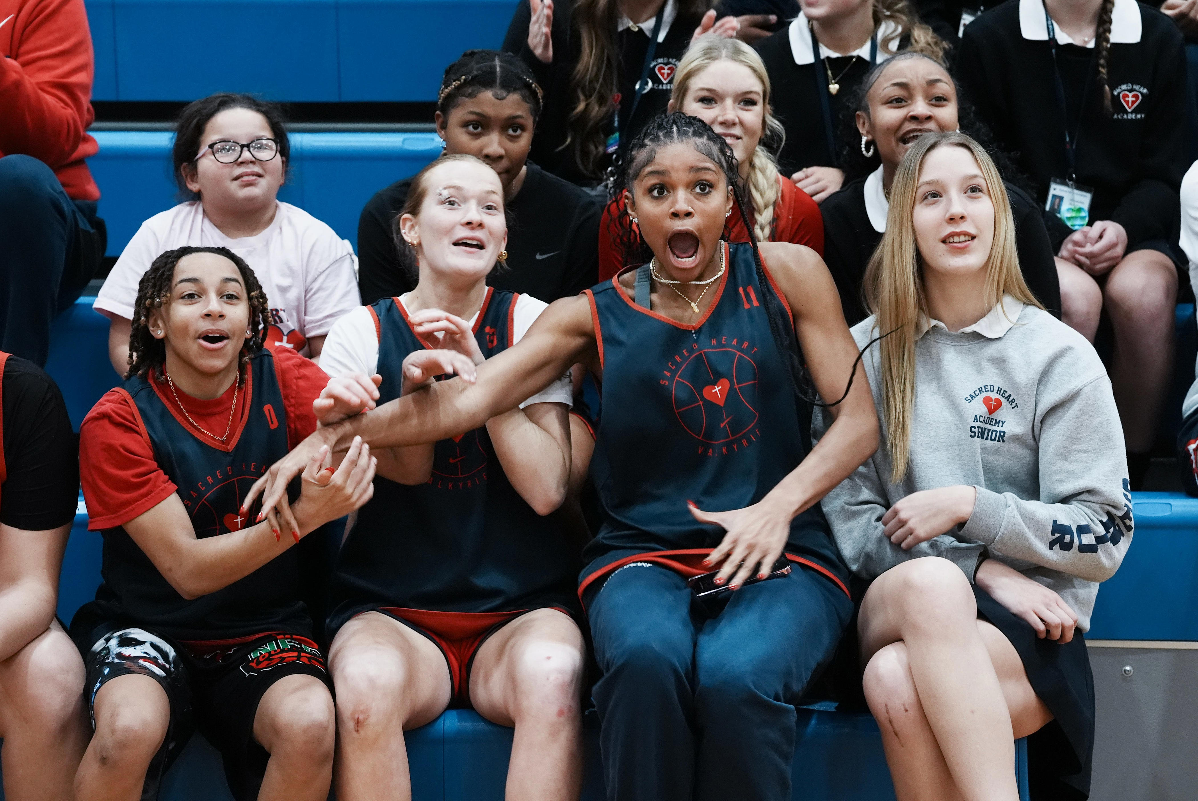 ZaKiyah Johnson becomes first Sacred Heart player to be named McDonald ...