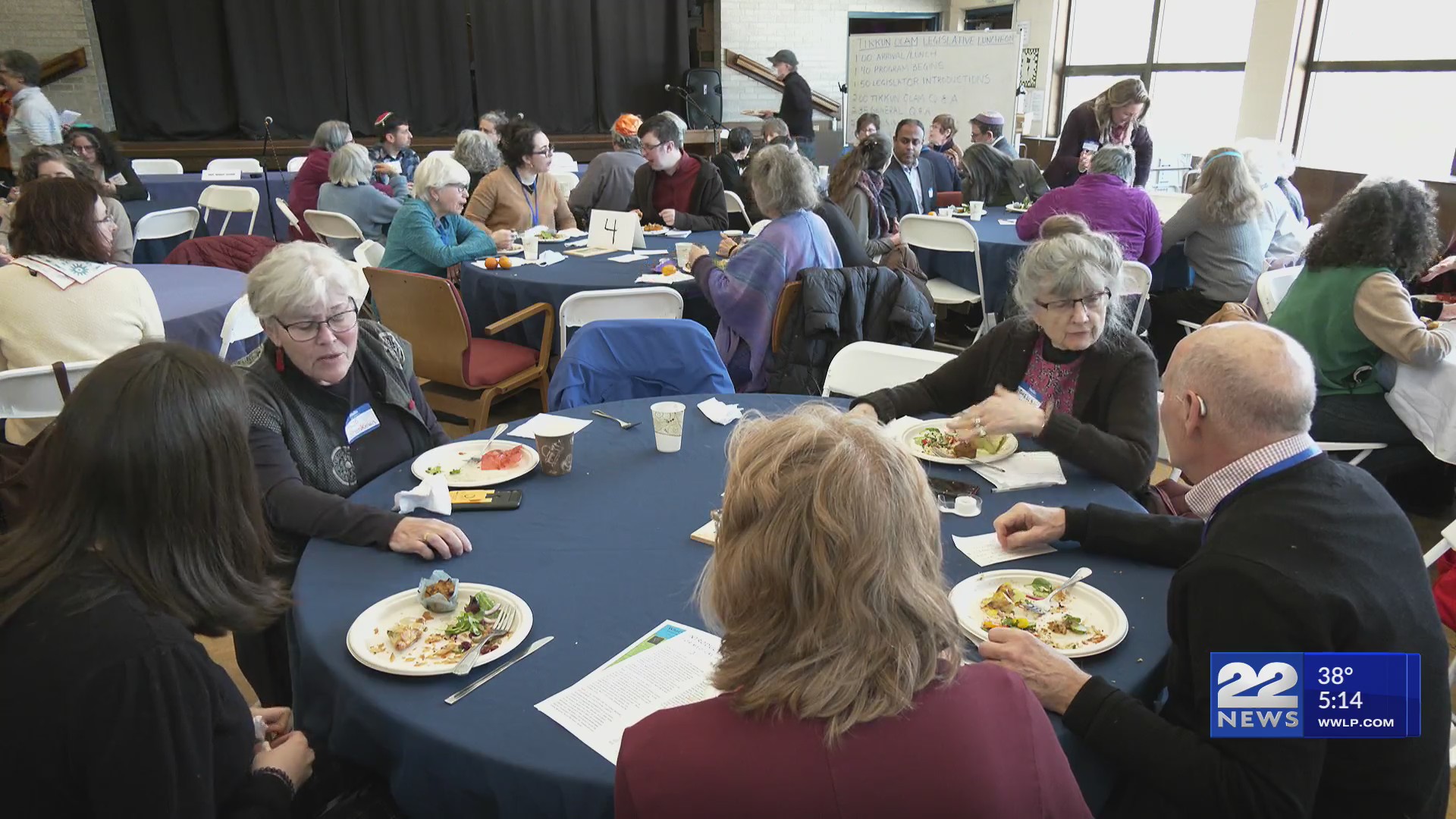 Congregation B'nai Israel hosts legislative luncheon for community