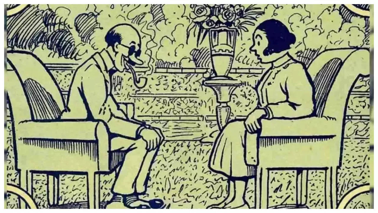 Optical illusion: Only a genius can spot two faces in this picture in ...