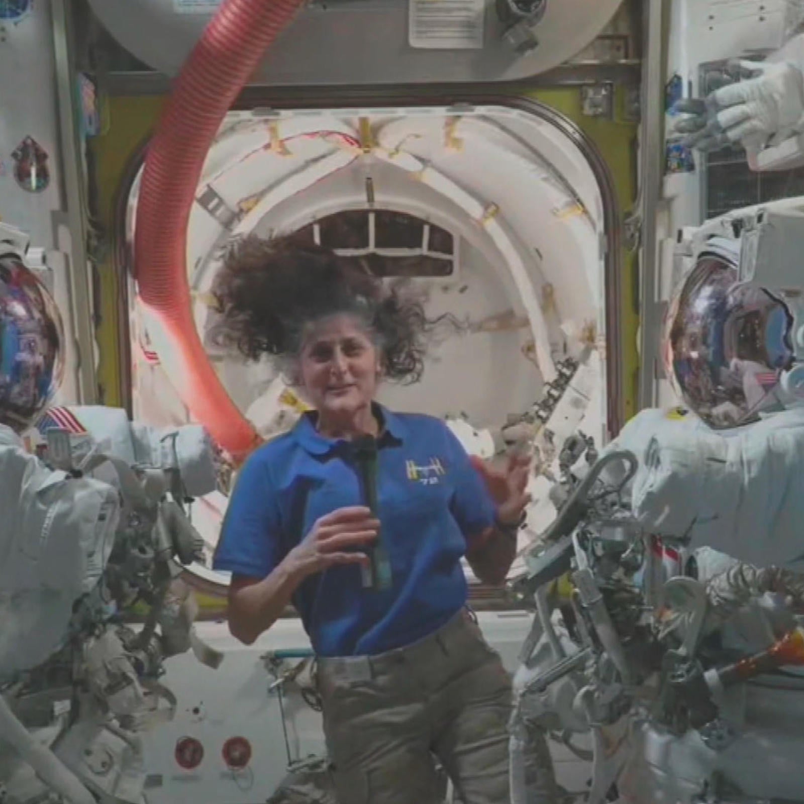 Astronaut stuck in space "trying to remember what it's like to walk"