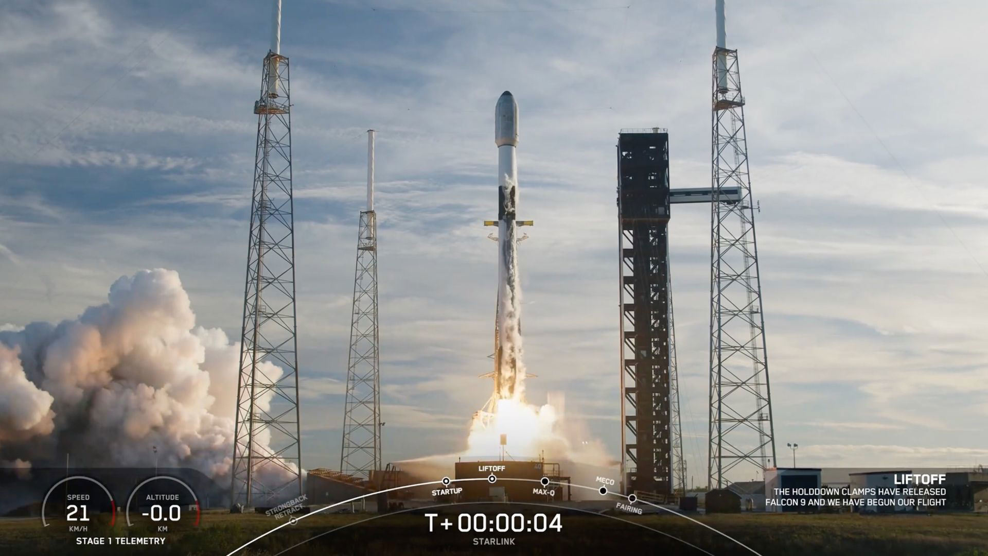 SpaceX launches 21 Starlink satellites to orbit from Florida (photos) SpaceX launches 21 Starlink satellites to orbit from Florida (photos)