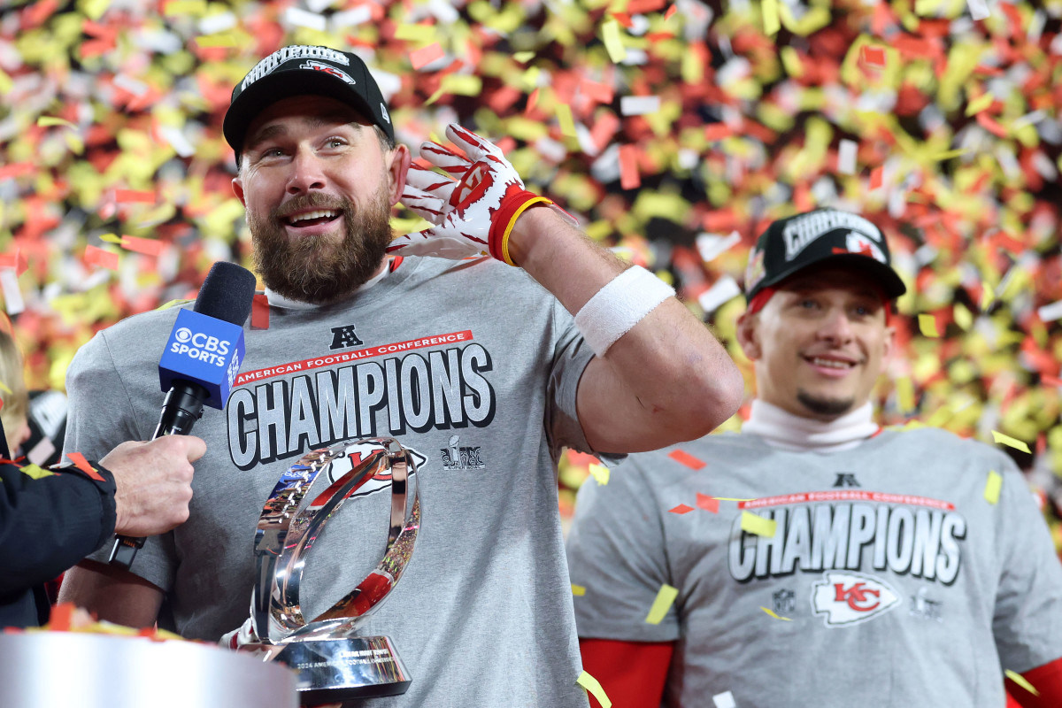 Travis Kelce Reflects on Patrick Mahomes and Chiefs' Journey to Super ... Travis Kelce Reflects on Patrick Mahomes and Chiefs' Journey to Super ...