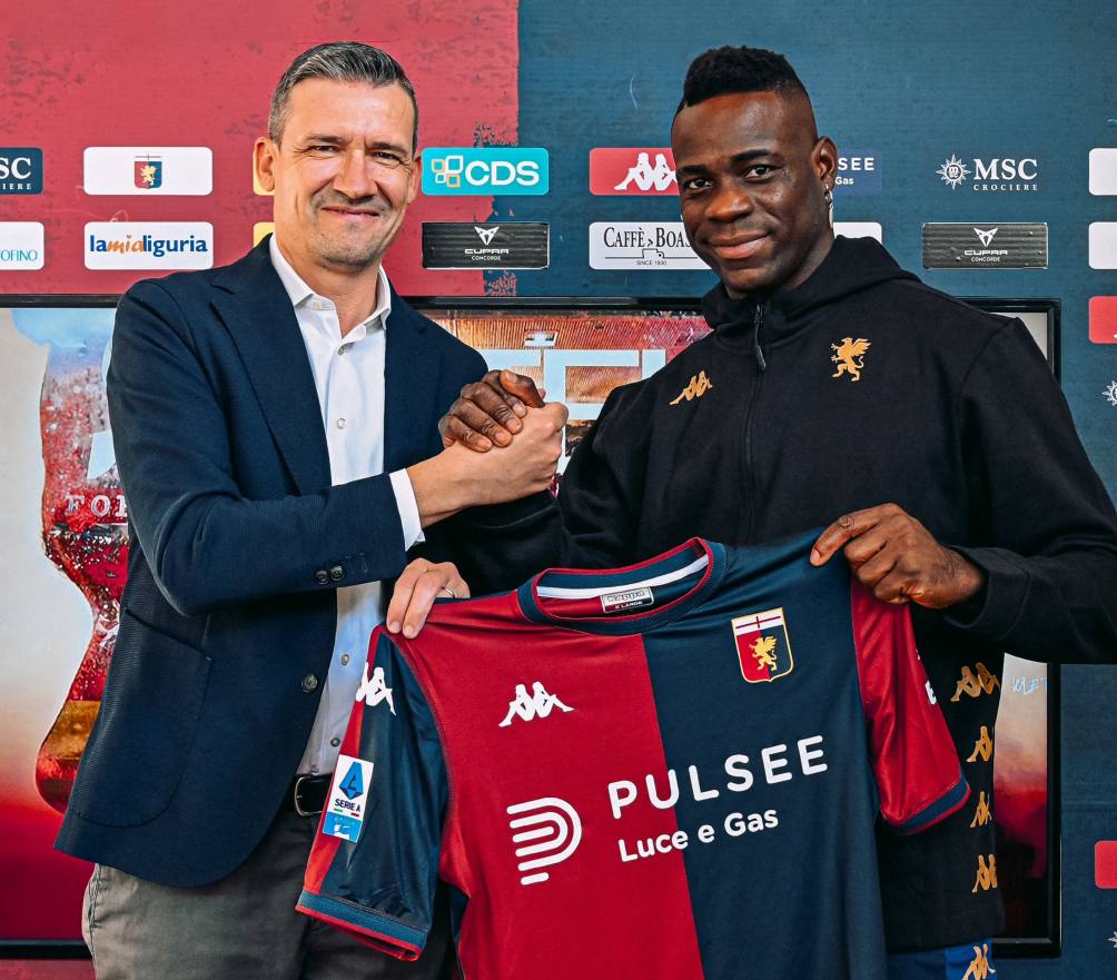Mario Balotelli pide su salida del Genoa a menos de tres meses de su ...