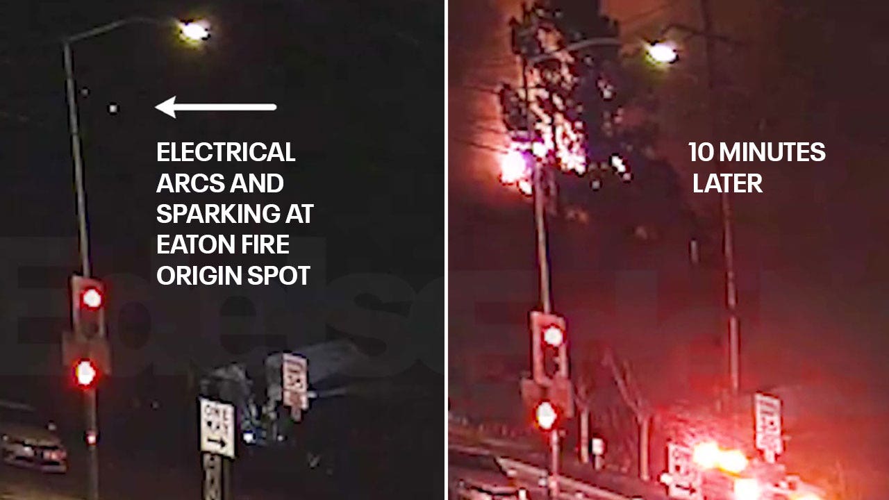 Eaton Fire cause: New video appears to show origin of deadly blaze ...