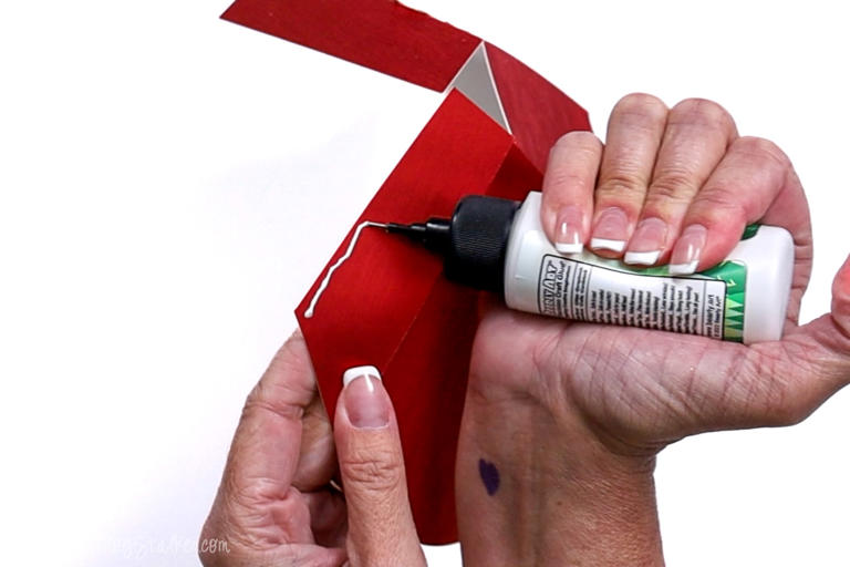 Make a French Fry Valentine Treat Box SVG