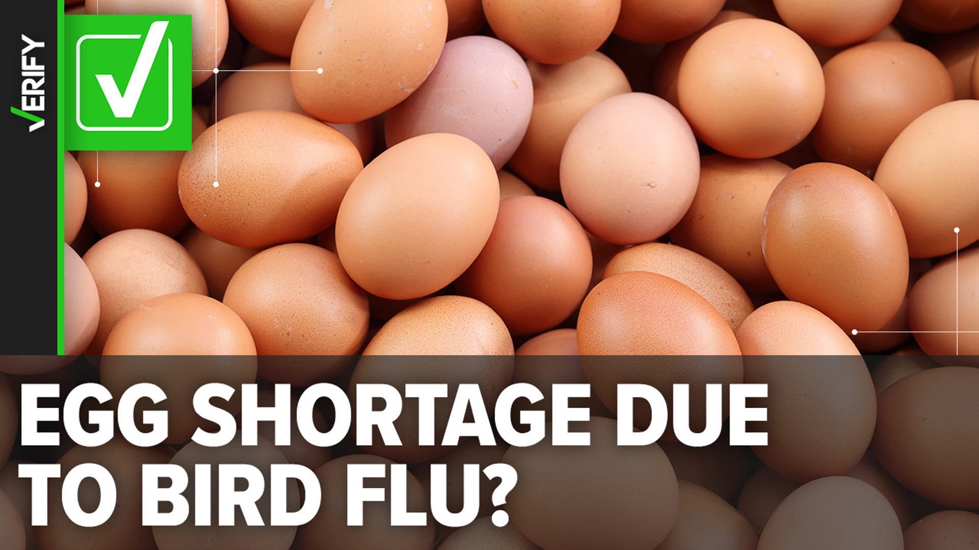 Because of the bird flu, there is an egg shortage