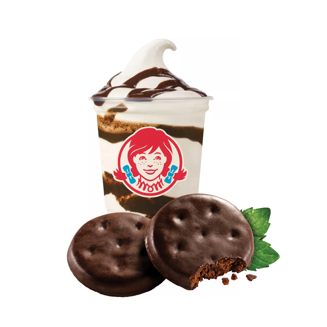 Girl Scout Cookie Lovers: Wendy’s Thin Mints Frosty Is Here!