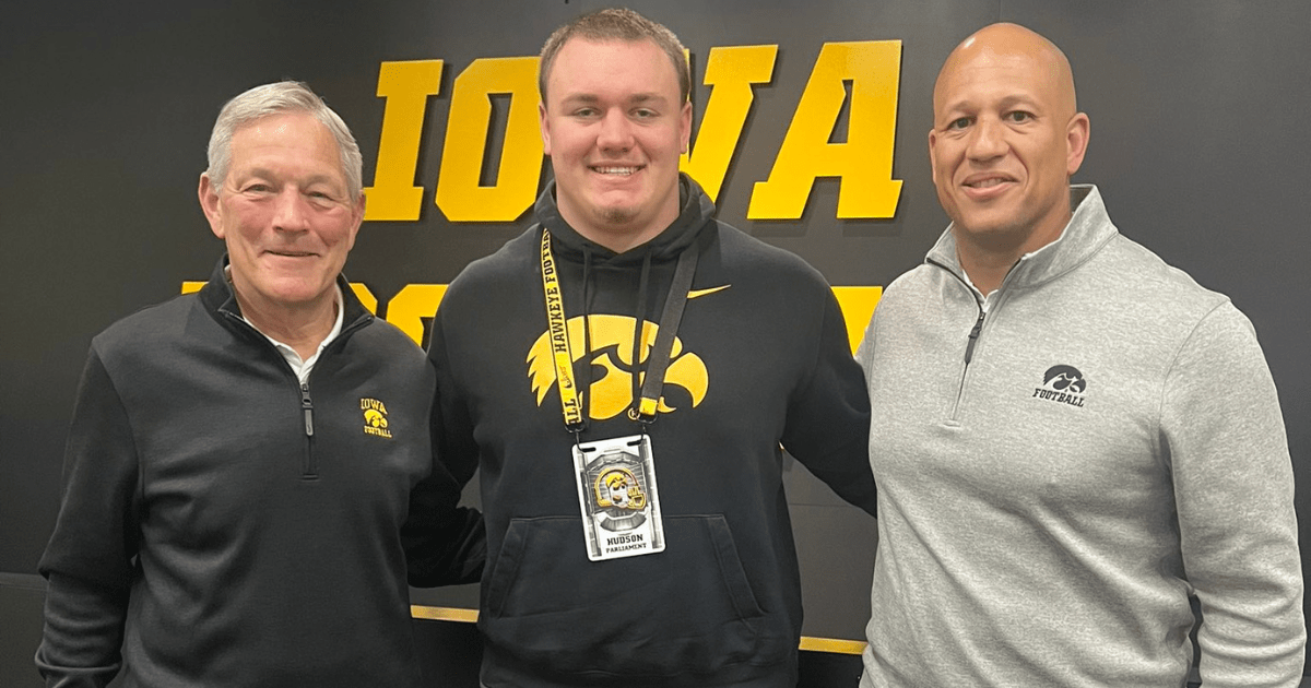 Four-star OL Hudson Parliament commits to Iowa Four-star OL Hudson Parliament commits to Iowa
