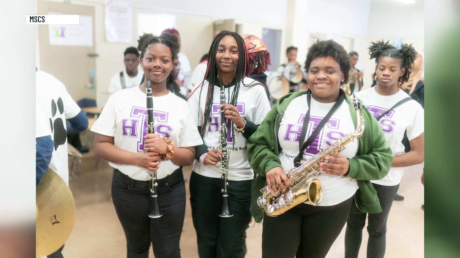 Trezevant High band receives new equipment