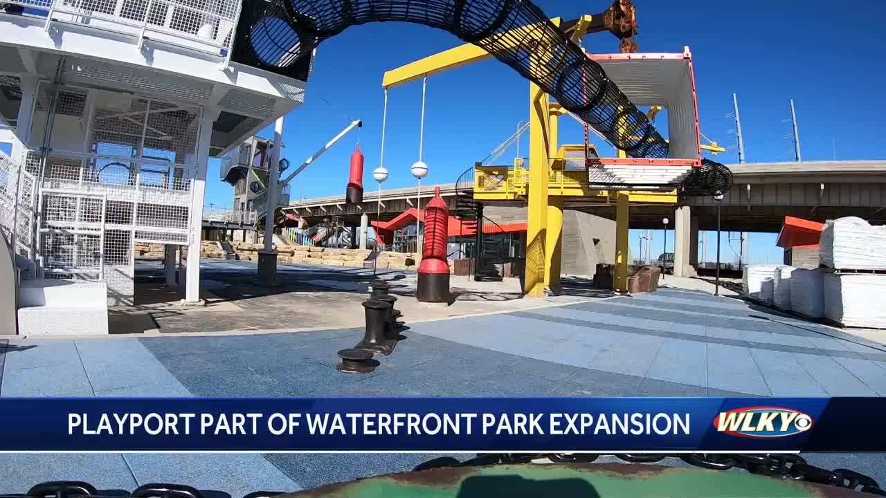 Play port portion of Waterfront Park expansion in west Louisville ...