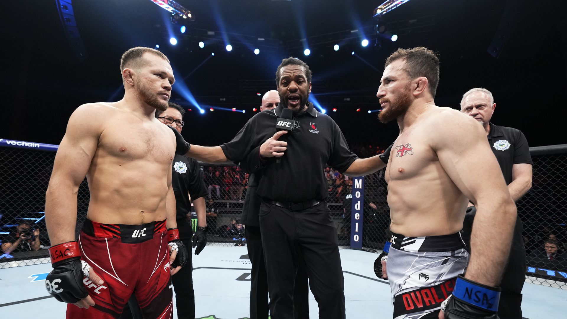 Merab Dvalishvili, Petr Yan serving as coaches on Russian reality fight ...