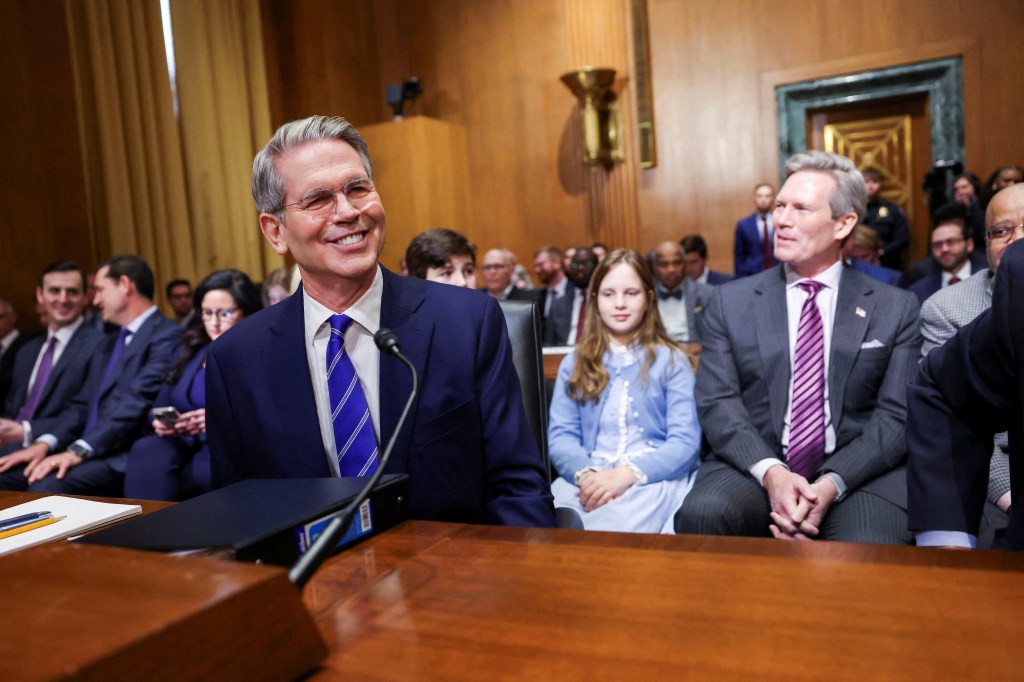 Ex-hedge fund manager Scott Bessent confirmed as Trump’s Treasury secretary