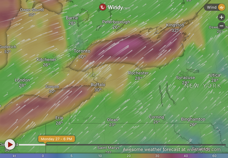 Upstate New York Wind Advisory Warns of Gusts Up to 65 mph