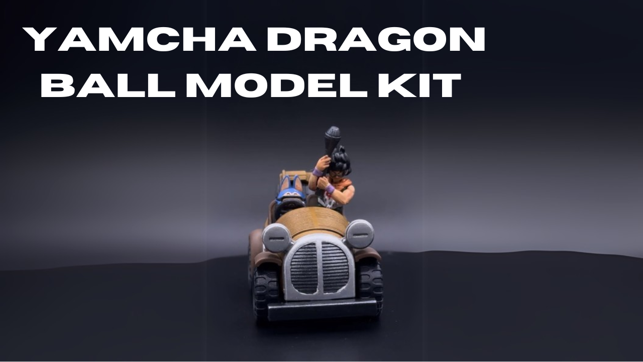 Yamcha Dragon Ball Model Kit ASMR Build Relaxing and Creative!