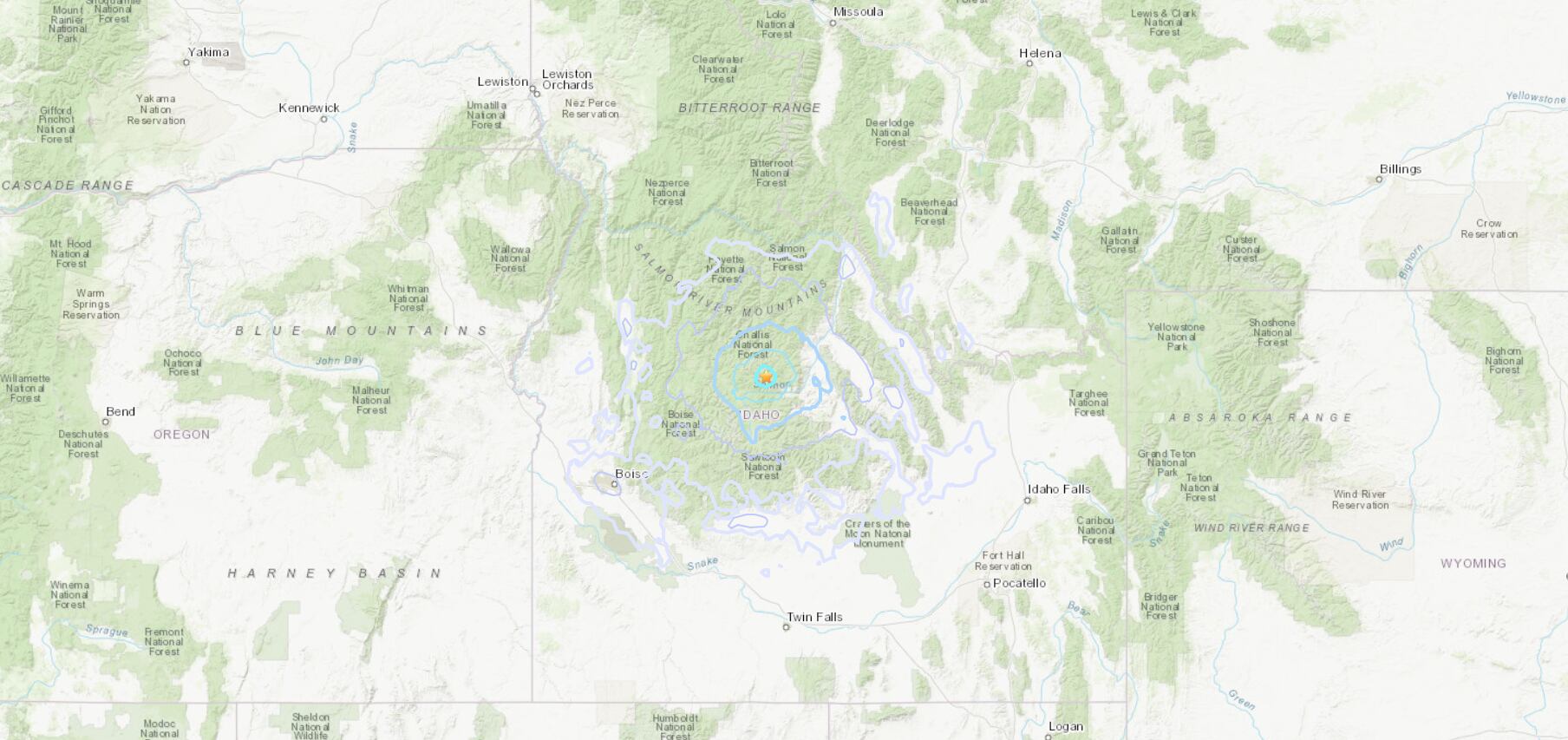 4.2 magnitude earthquake registers near Stanley