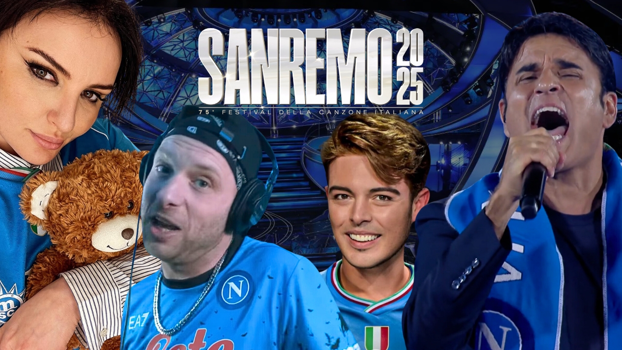 Sanremo 2025, ben 7 cantanti tifosi del Napoli in gara nella Serata ...