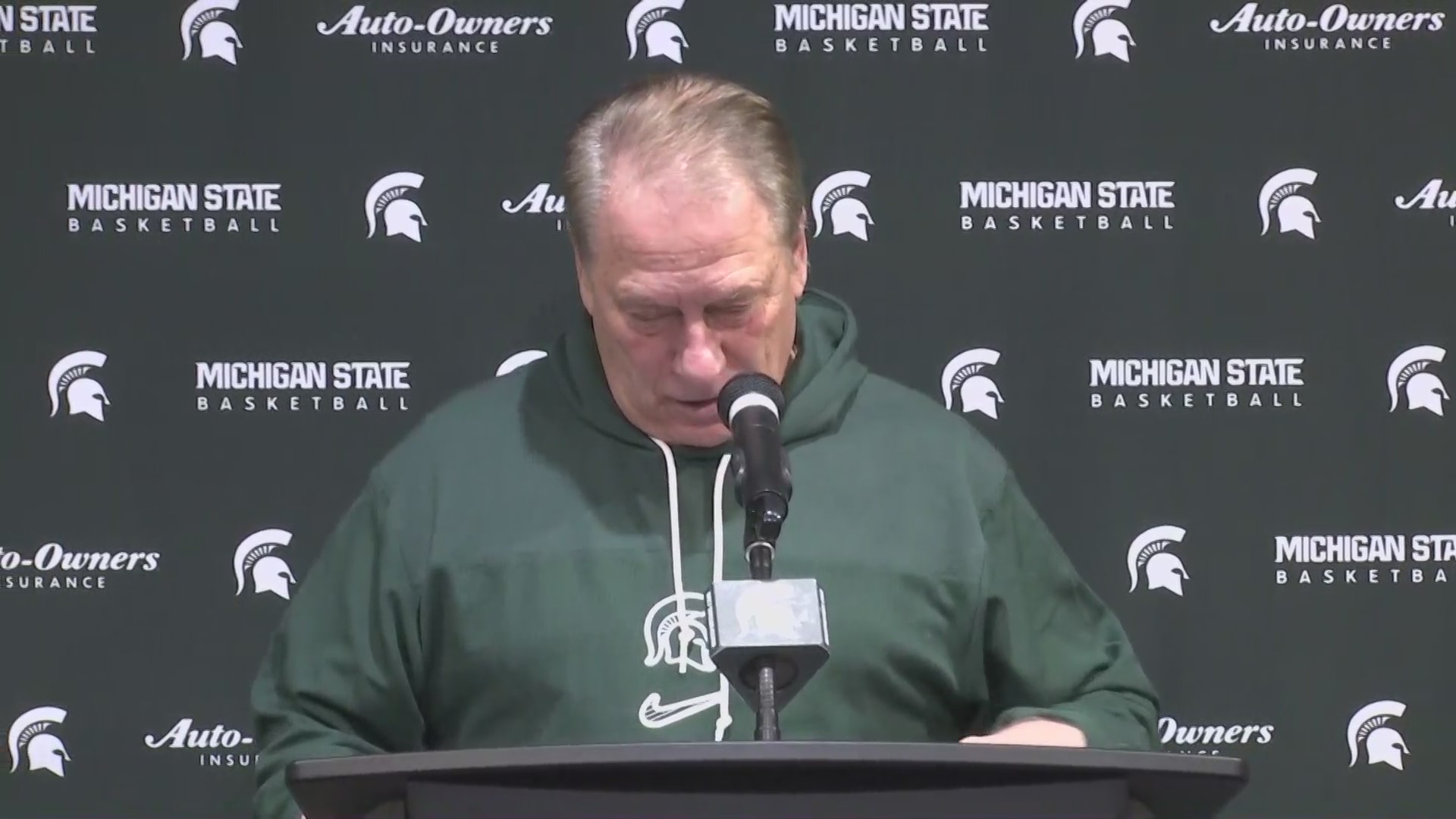 Tom Izzo news conference 1/27/2025