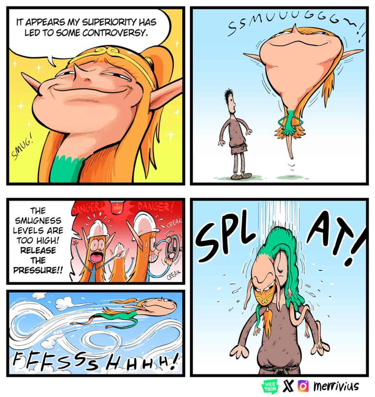 32 Hilarious Fantasy Comics About Elves Feeling Superior To Everyone ...