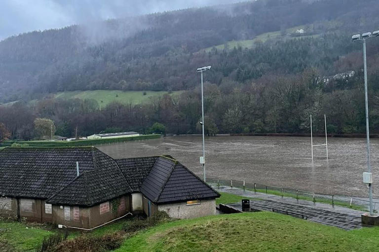Welsh rugby team unable to play matches for months as sewage floods pitch