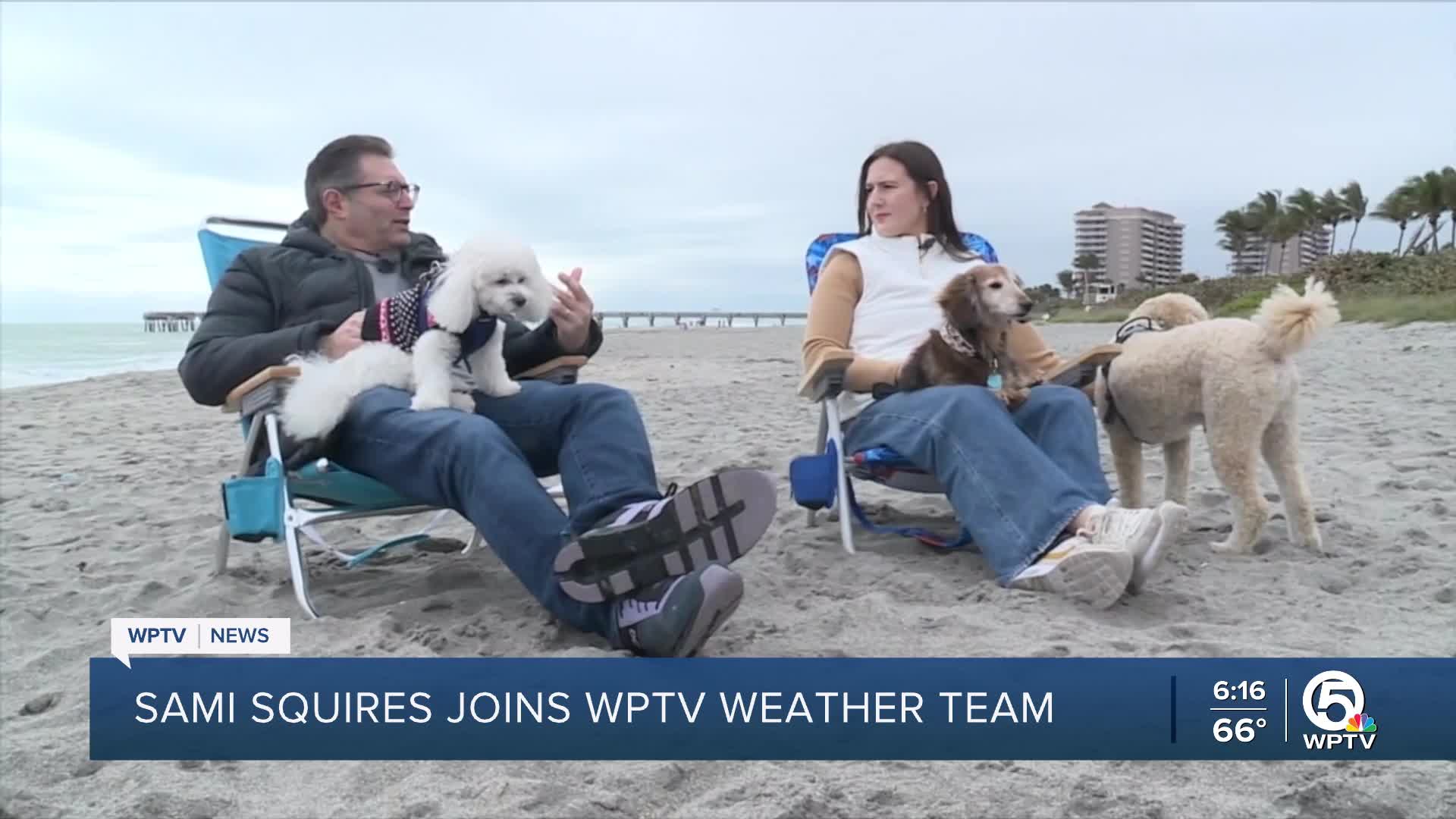 Sami Squires joins WPTV First Alert Weather team