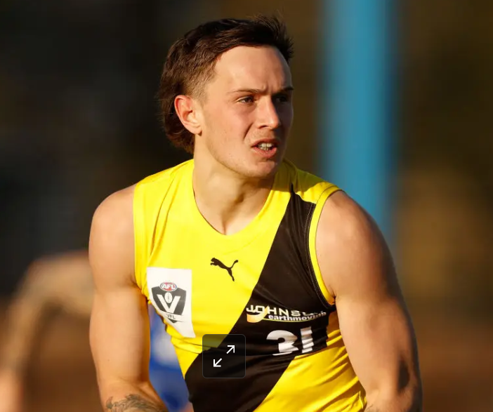 AFL's Richmond Football Club Players Rhyan Mansell and Jayden Short ...