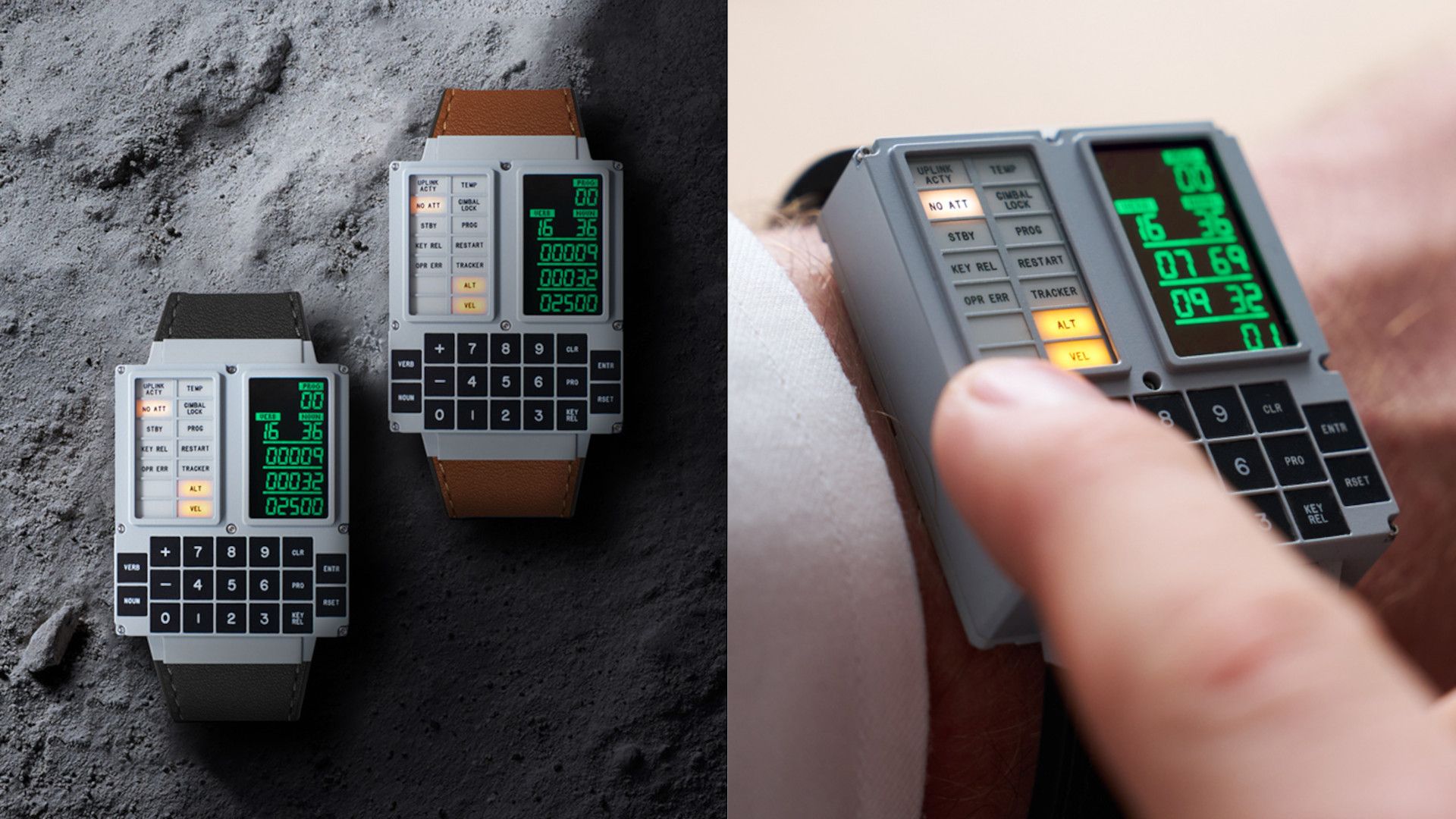 This ultra-cool Apollo computer-inspired smartwatch looks rather ...