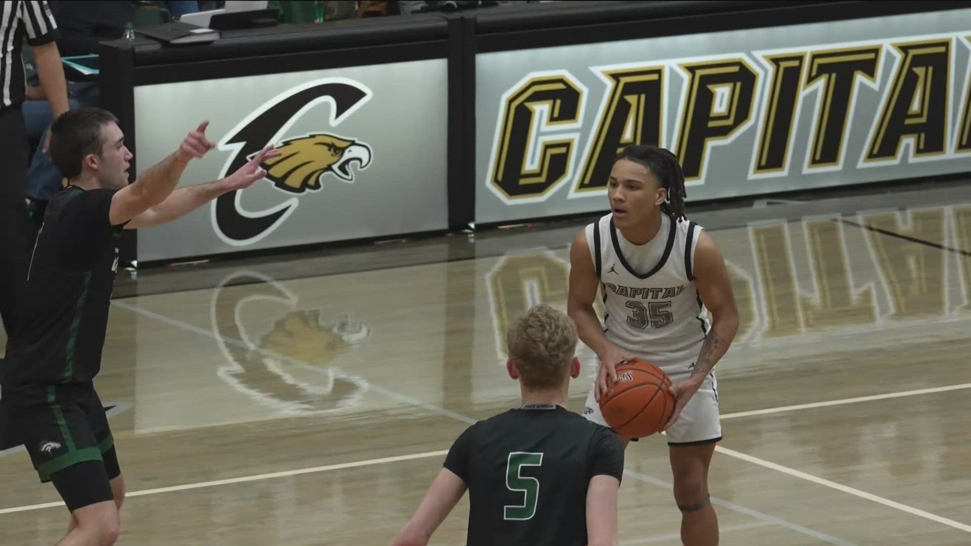 Highlights: Capital cruises to 82-59 victory over Eagle