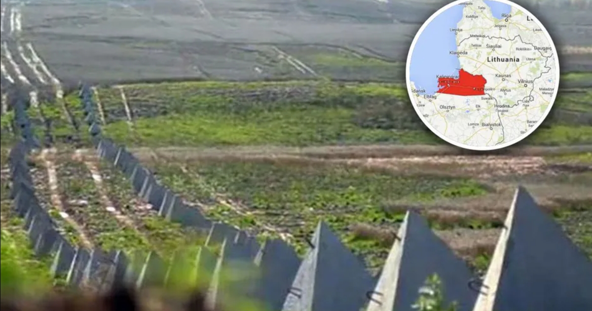 Lithuania Fortifies Border with Russia Using “Dragon’s Teeth” Obstacles