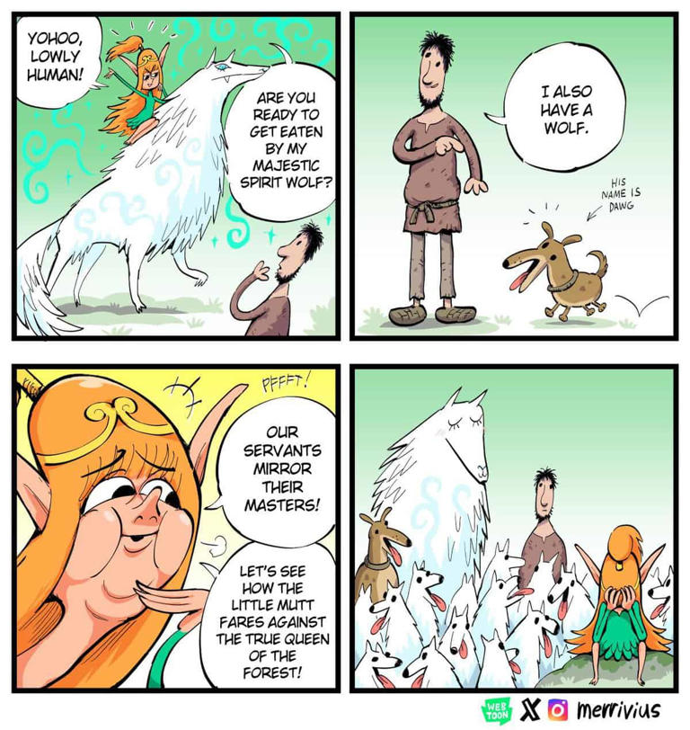 32 Hilarious Fantasy Comics About Elves Feeling Superior To Everyone ...