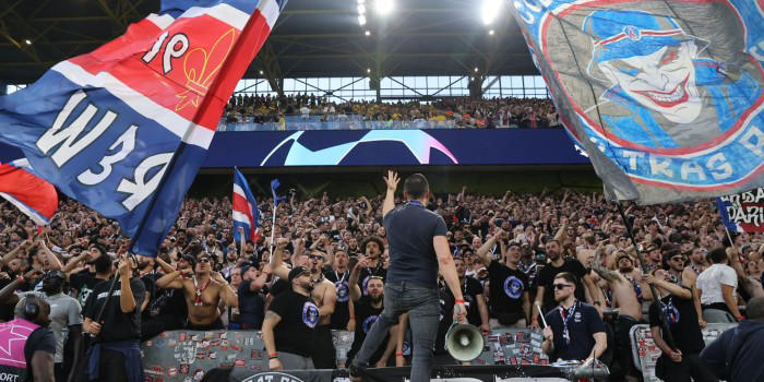 PSG / Inter : Une banderole géante sera déployée par le CUP à l’Allianz ...