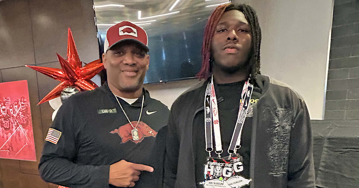 DL Ari Slocum commits to Arkansas: ‘It is a great place to be’