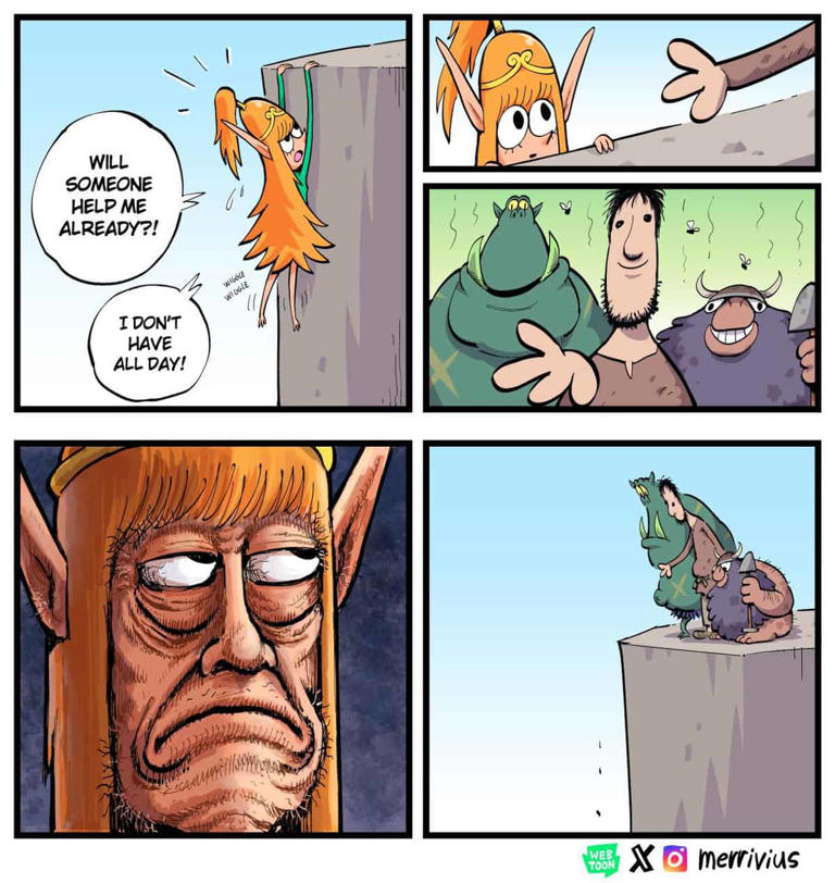 32 Hilarious Fantasy Comics About Elves Feeling Superior To Everyone ...