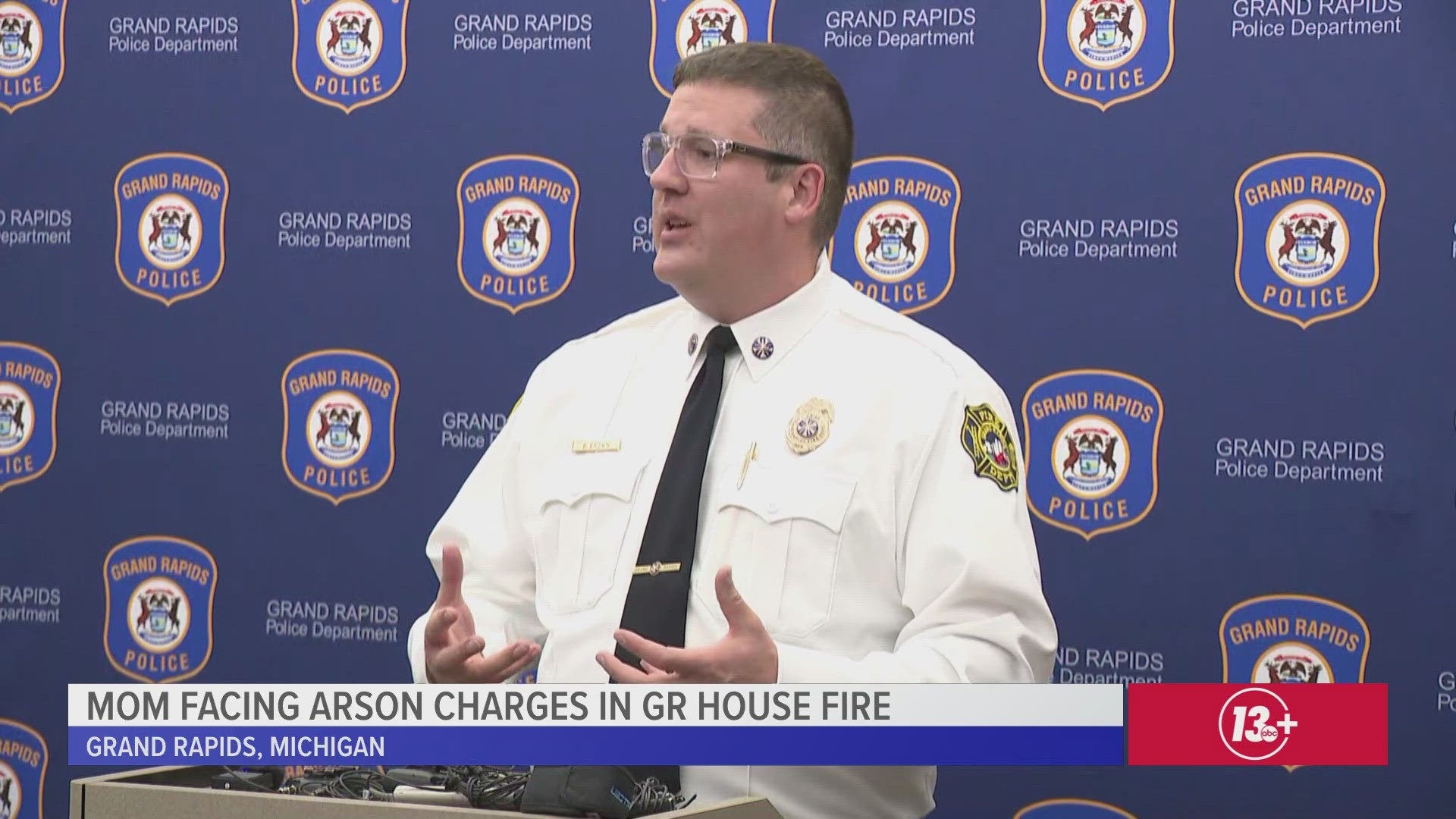 Grand Rapids Fire Chief grateful for massive response to arson