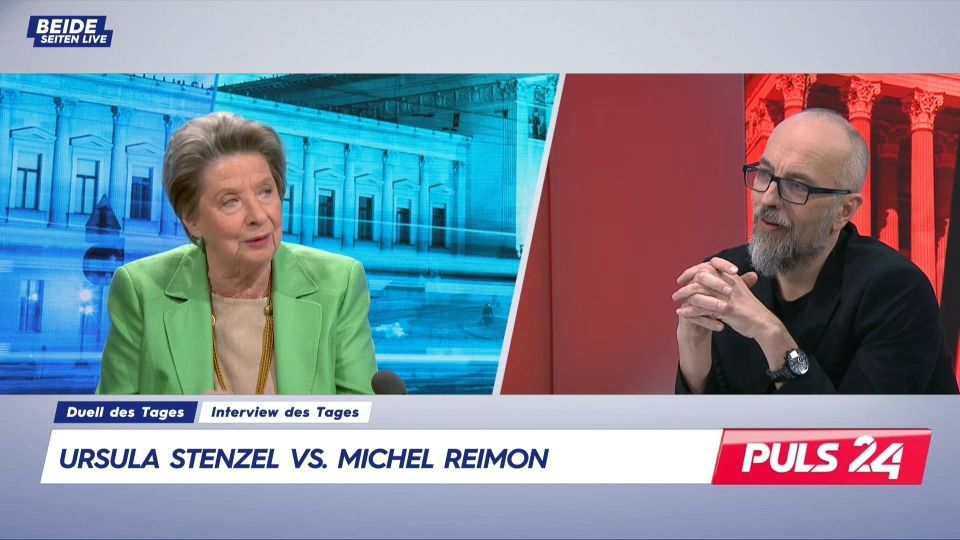 Duell des Tages: Ursula Stenzel vs. Michel Reimon