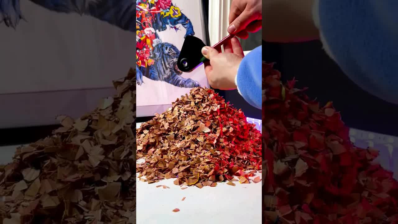 One drawing in 1 hour vs. 12 hours #ohuhumarkers @ohuhuart_official ...