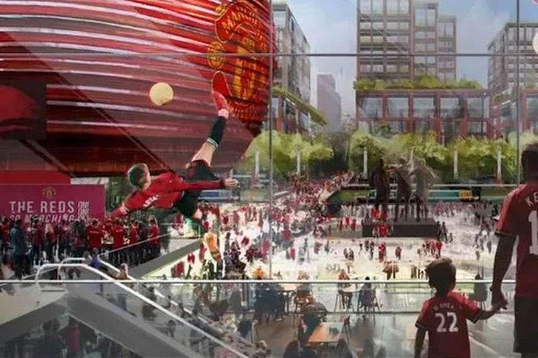 Man United's 100,000 super-stadium plans under threat over Red Hot ...