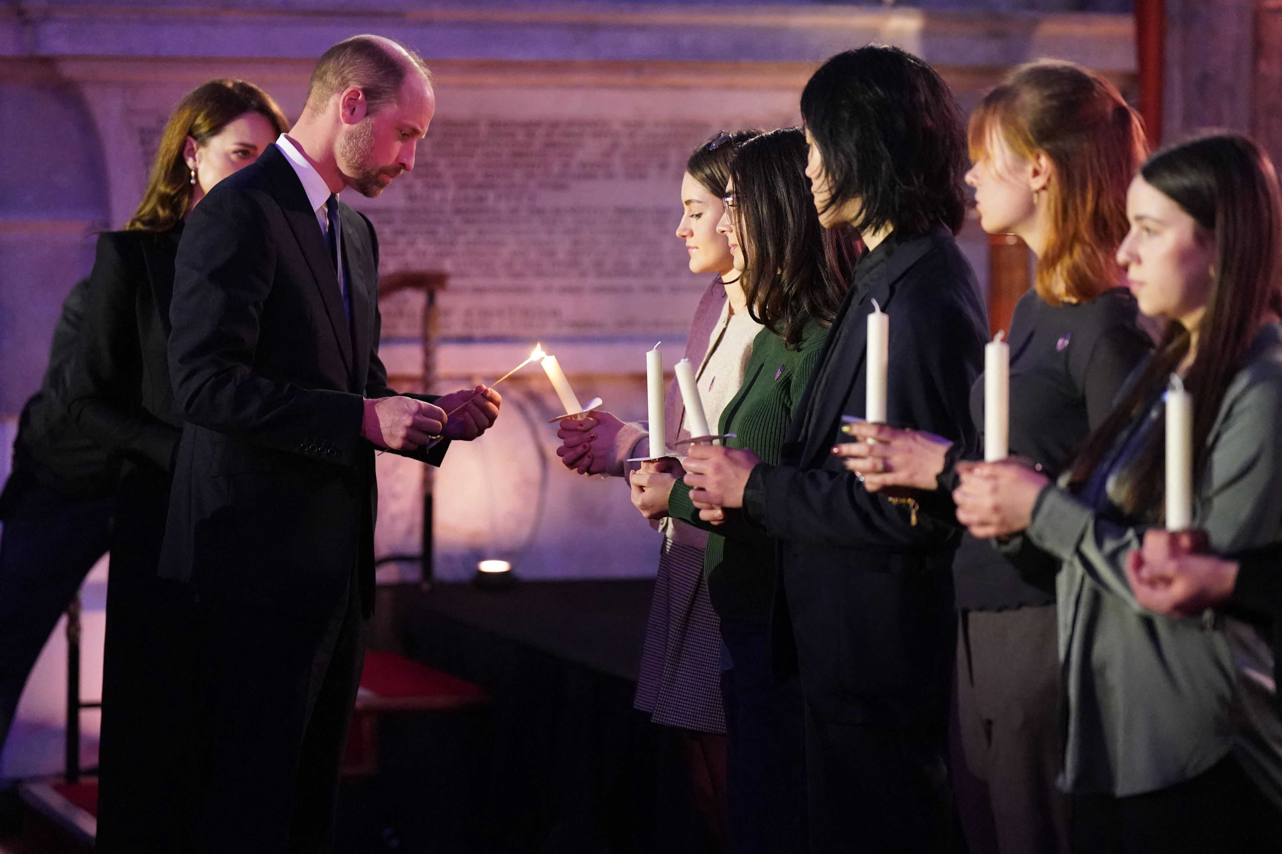 King wipes away tears as he becomes first British head of state to ...