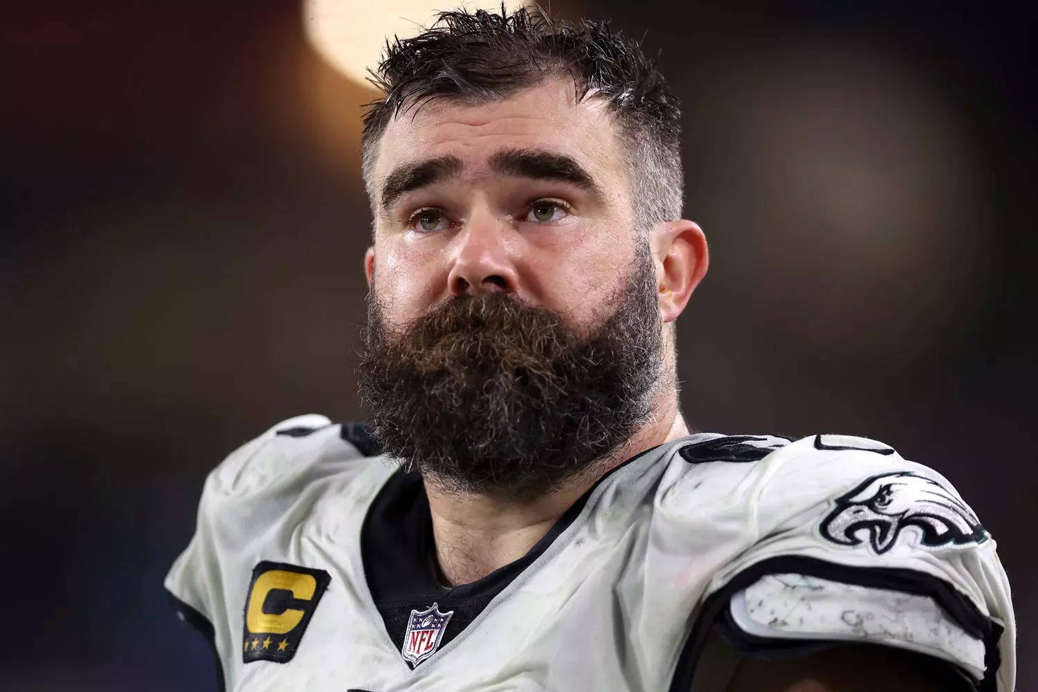 Jason Kelce’s viral video at AFC Championship sparks strange ...
