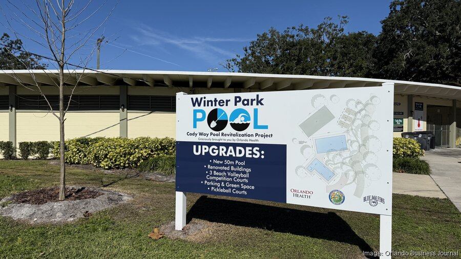 Expanded Winter Park athletic complex nears construction