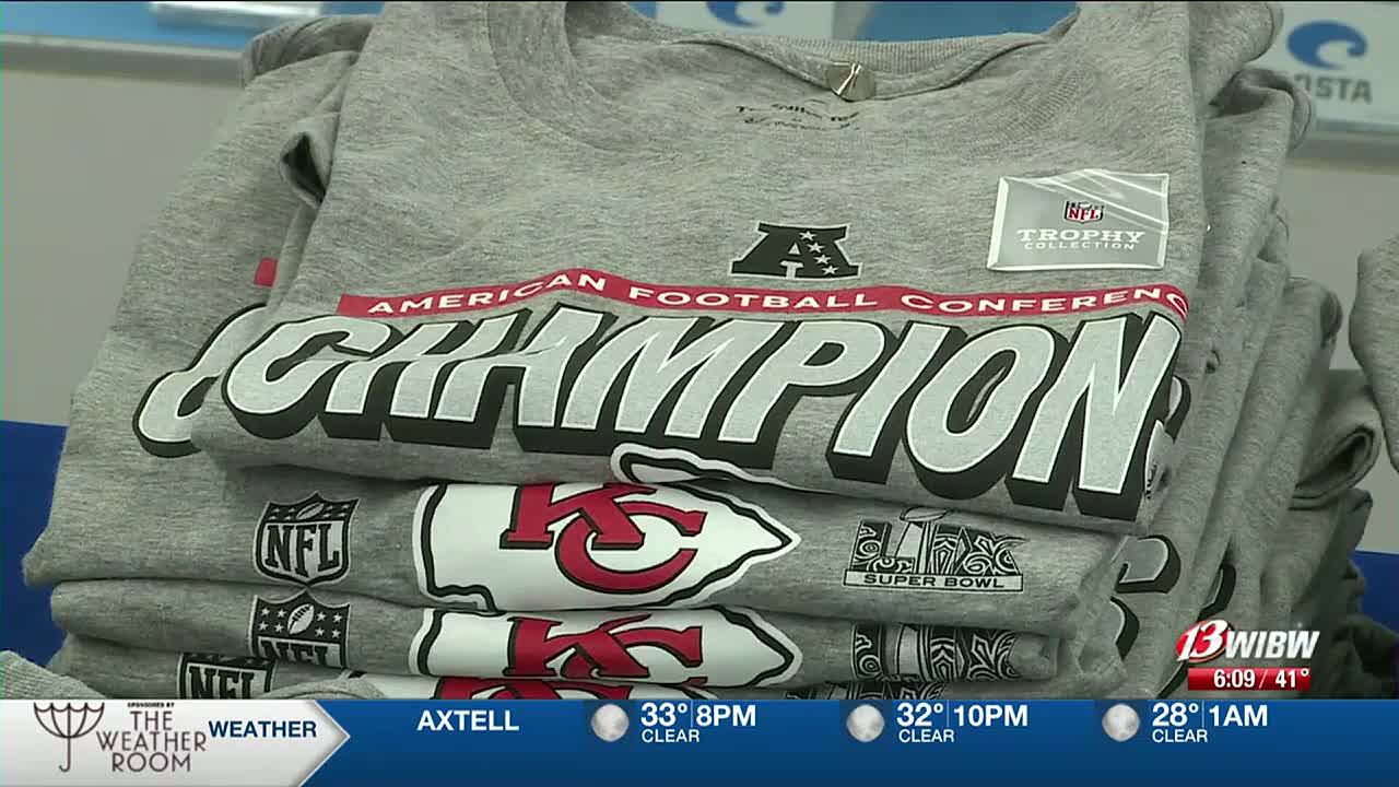 Sports stores look forward to rise in sales following Chiefs win