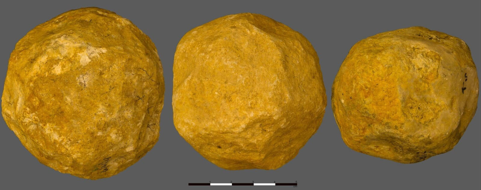 Archaeologists discover 1.4 million year old limestone balls carved by ... Archaeologists discover 1.4 million year old limestone balls carved by ...