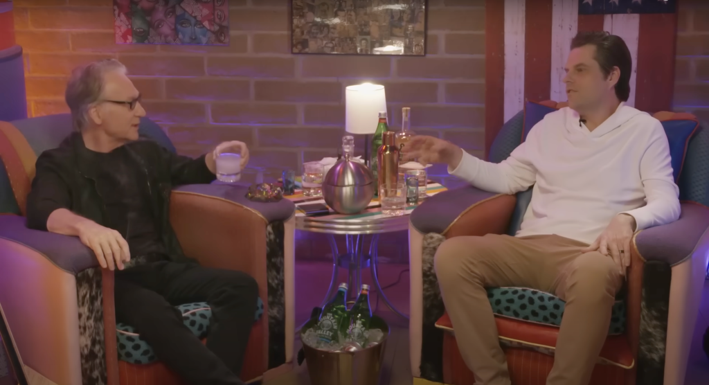 Matt Gaetz Gets Under Bill Maher's Skin On Comedian's ‘Club Random' Podcast