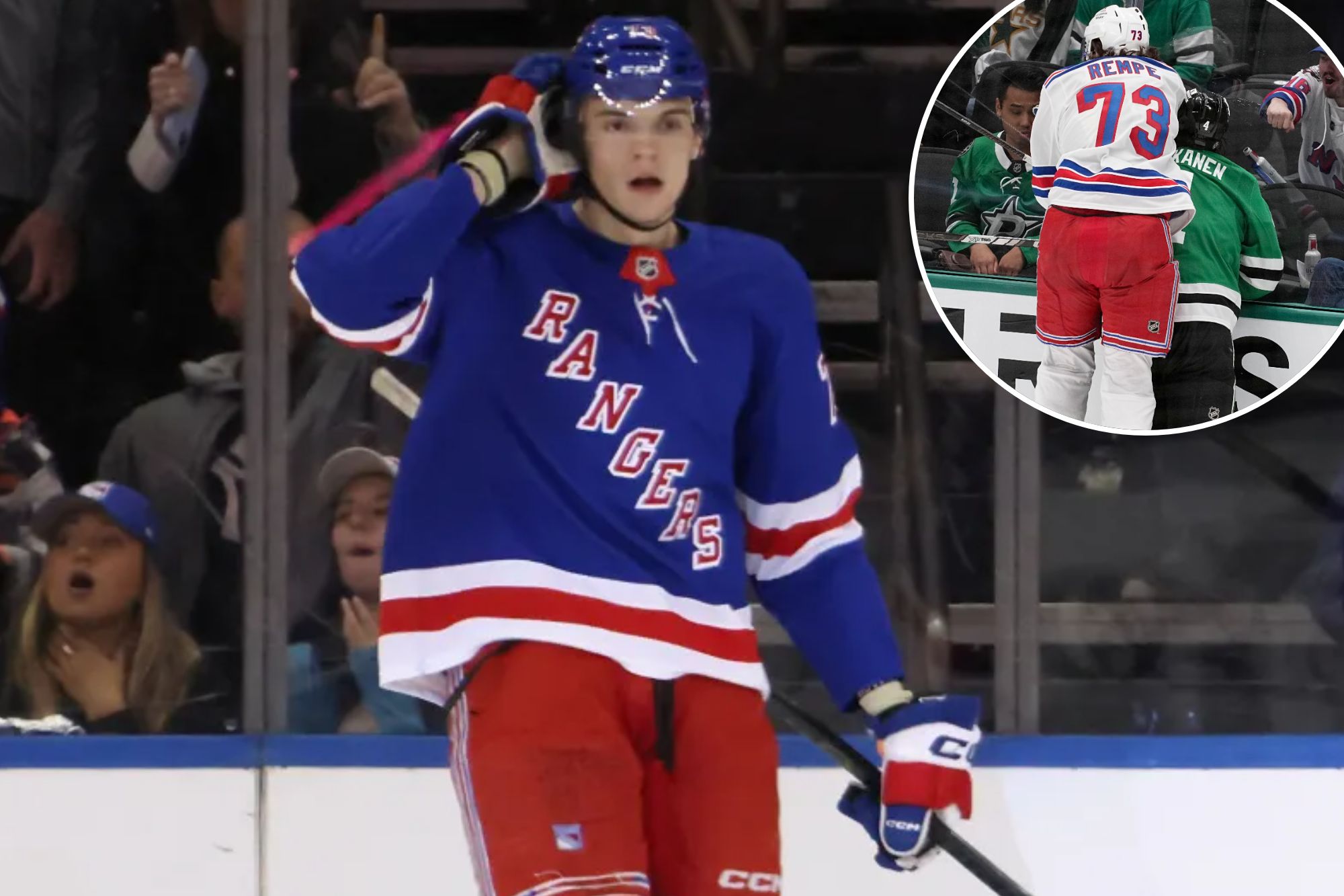Rangers’ Matt Rempe is a changed man after suspension: ‘Thinking ...