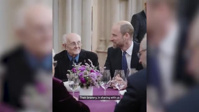 William and Kate pay emotional tribute to survivors at Holocaust ...
